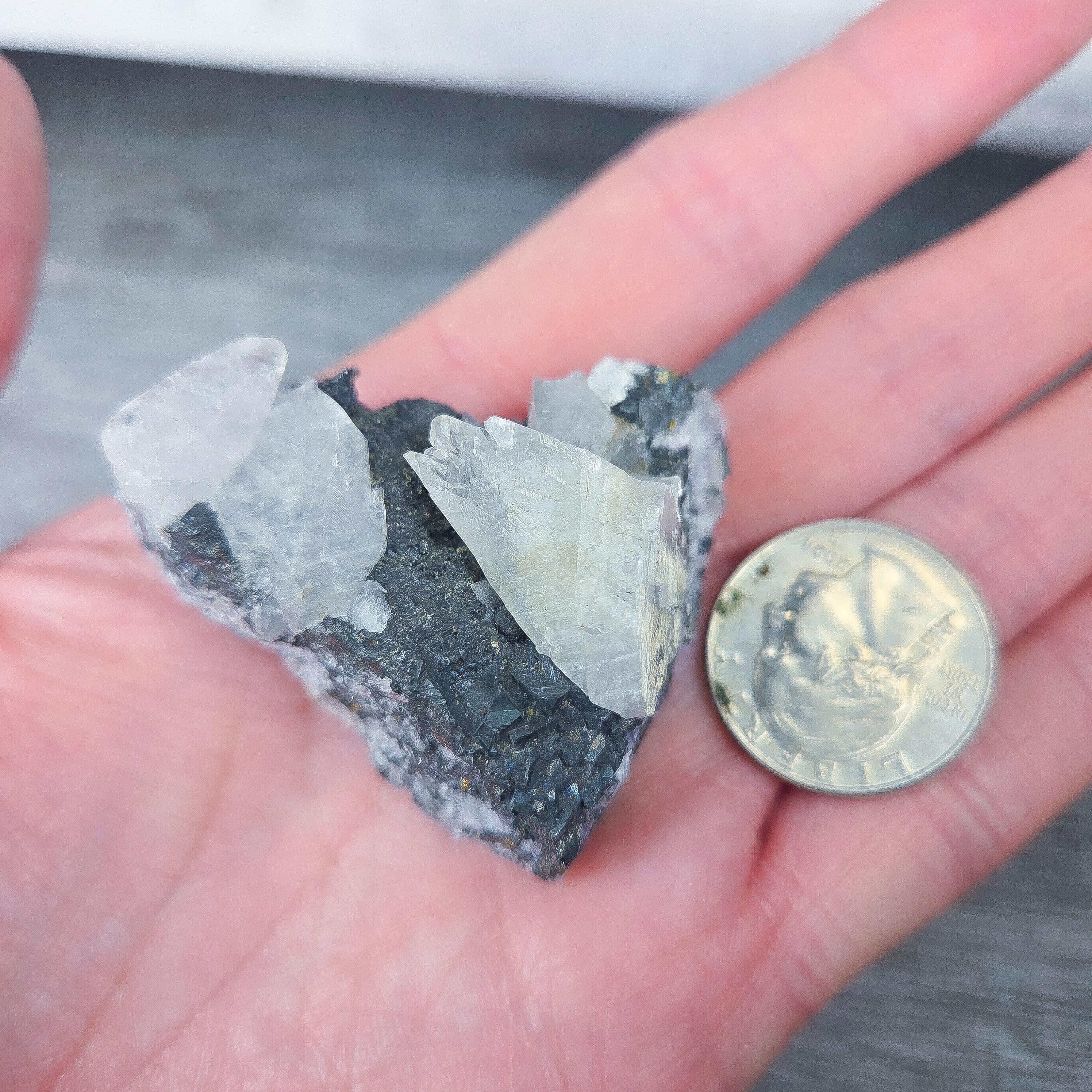 Iridescent Chalcopyrite Scalenohedral Sweetwater Mine Missouri Esthetic ...