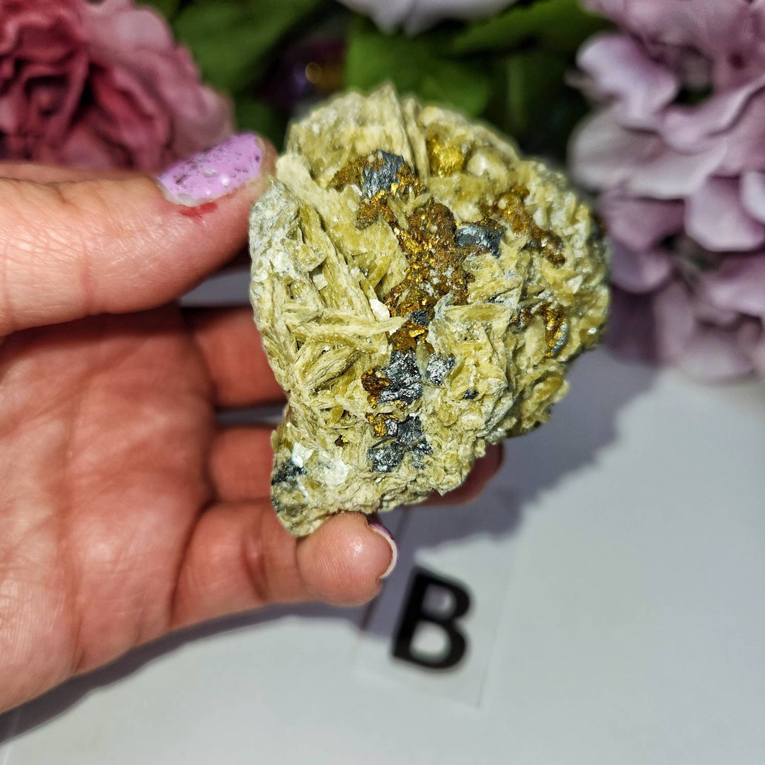 Chalcopyrite Siderite Calcite Tetrahedrite Large Chunk Raw Crystals ...