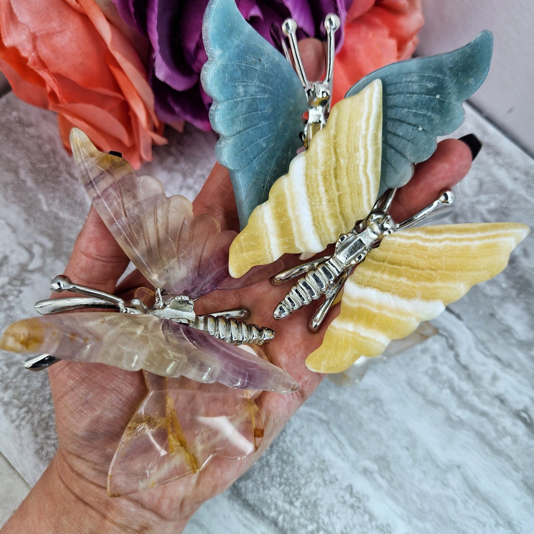 Rainbow Fluorite Orange Calcite Trolite Golden Healer Hematoid ...