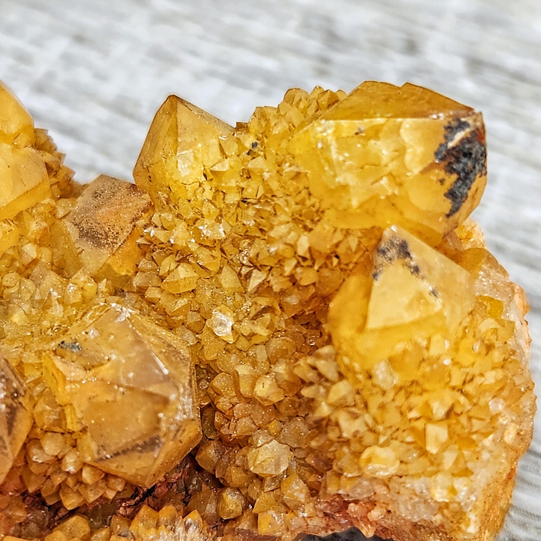 Golden Healer Yellow Hematoid Spirit Quartz Amethyst Cactus Druzy ...