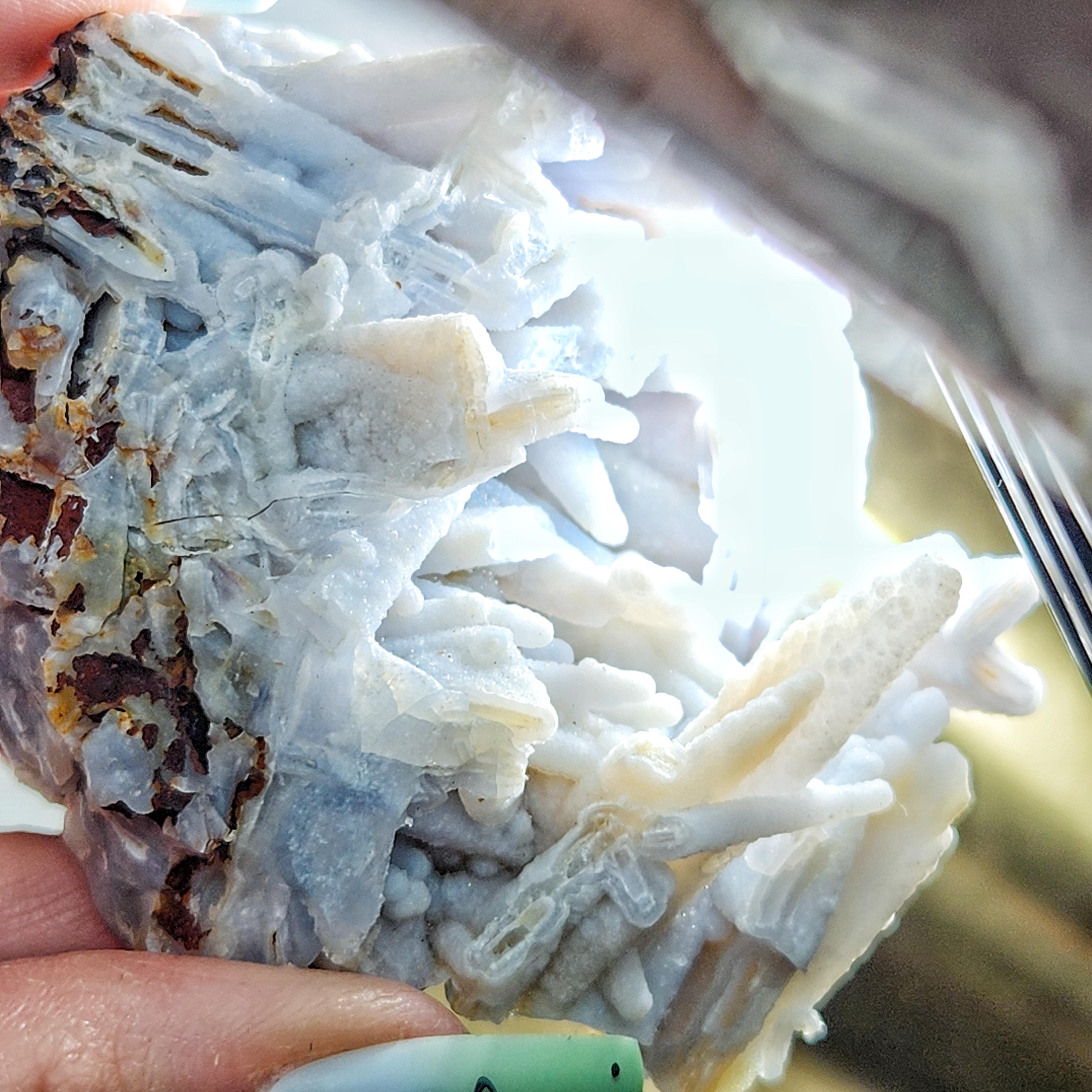 Blue Anhydrite Peru Raw Crystals Grounding Intuitive Communication ...