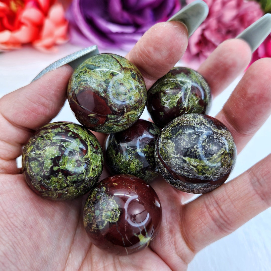 Dragon's Blood Sphere Green Red Mini Small Tiny Love Natural High ...