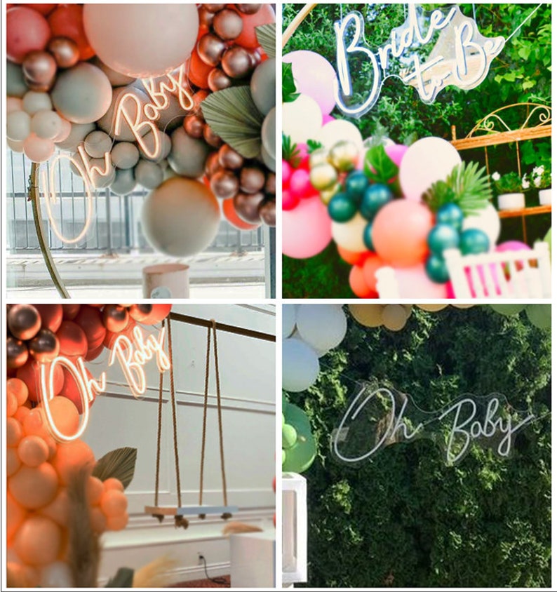 Custom Neon Sign Happy Birthday Neon Lights Birthday Gift - Etsy