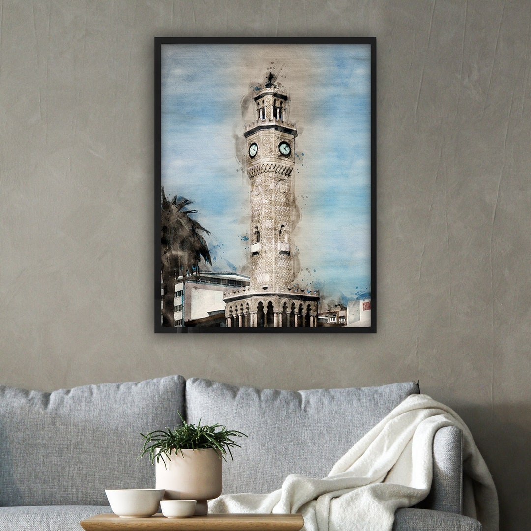 Izmir Posters Izmir Travel Poster, Izmir Wall Art, Travel Print ...