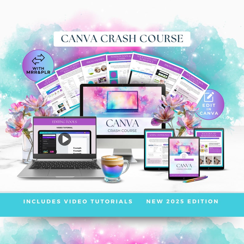Canva Crash Course With MRR, PLR, Master Resell and Private Label ...