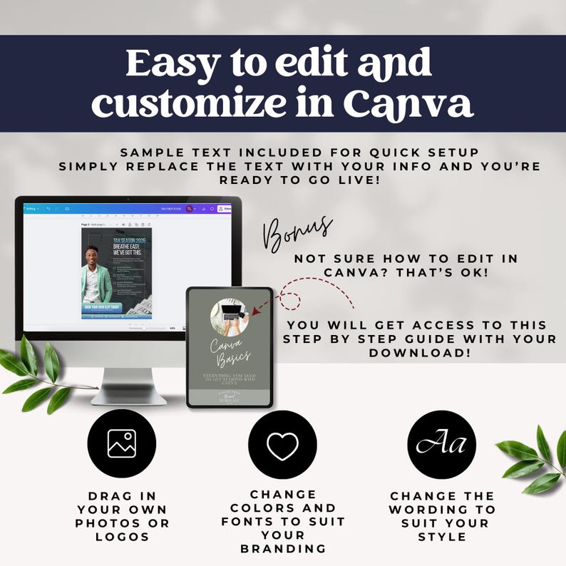 Tax Prep Flyer 2026, Editable Canva Template for Tax Services, Income ...