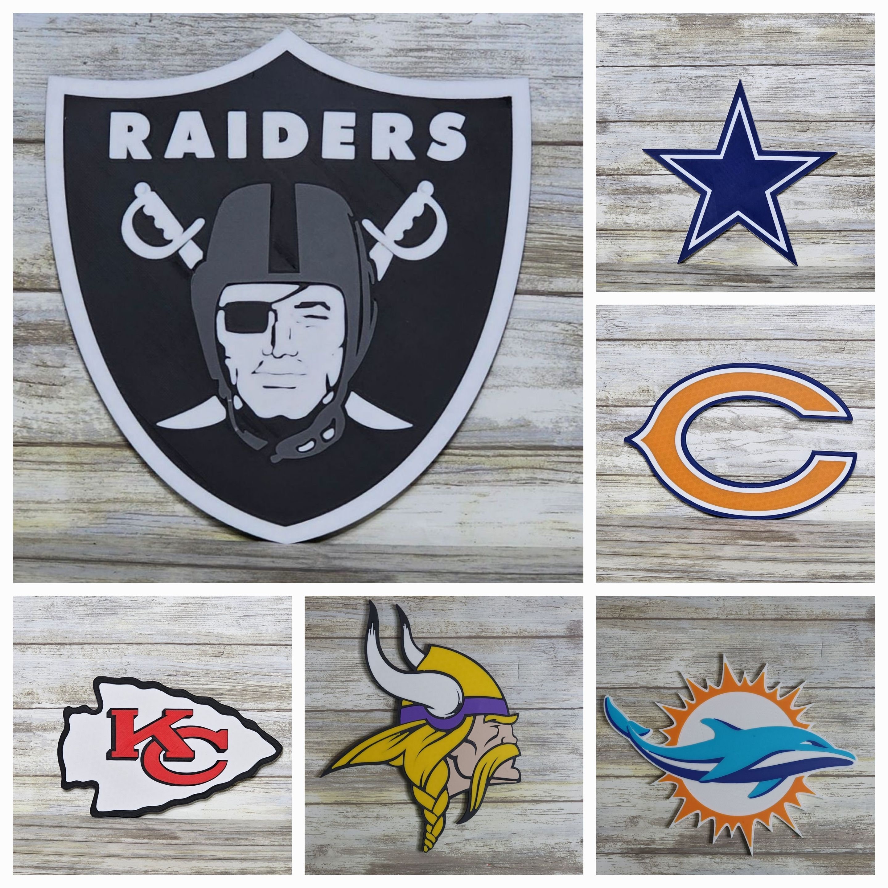 3d Nfl Team Logo