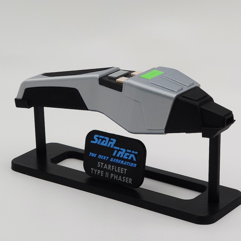 Cobrahead Type 2 Phaser Prop Replica | 3D Printed TNG Hand Phaser With ...