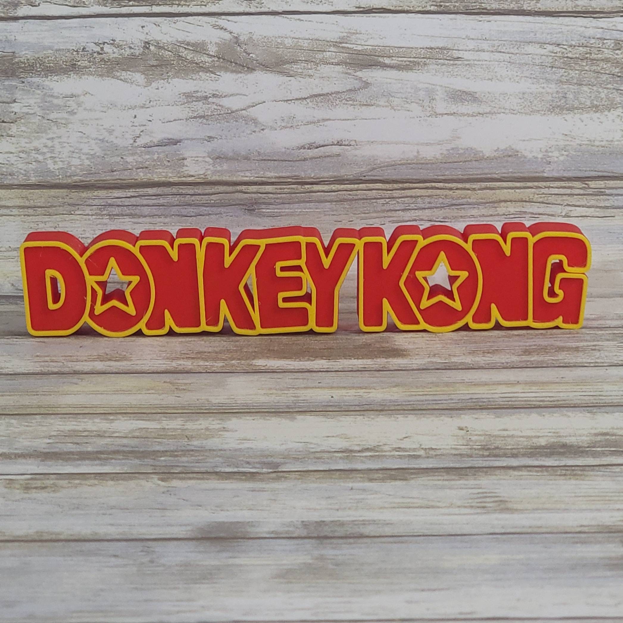 Donkey Kong Logo Font