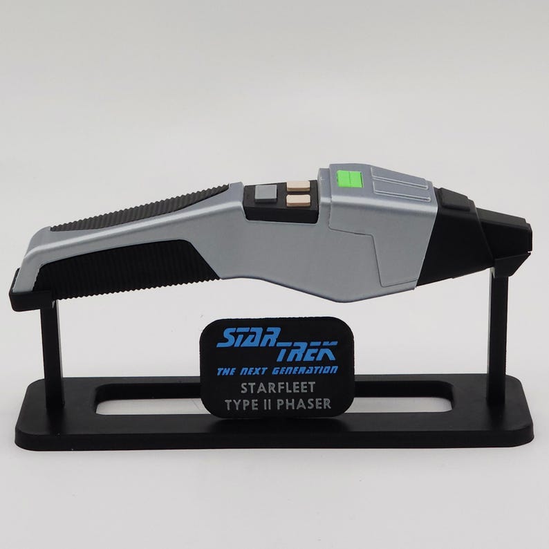 Cobrahead Type 2 Phaser Prop Replica | 3D Printed TNG Hand Phaser With ...