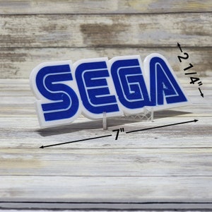 3d-printed SEGA Tribute Retro Gaming's Iconic Emblem - Etsy