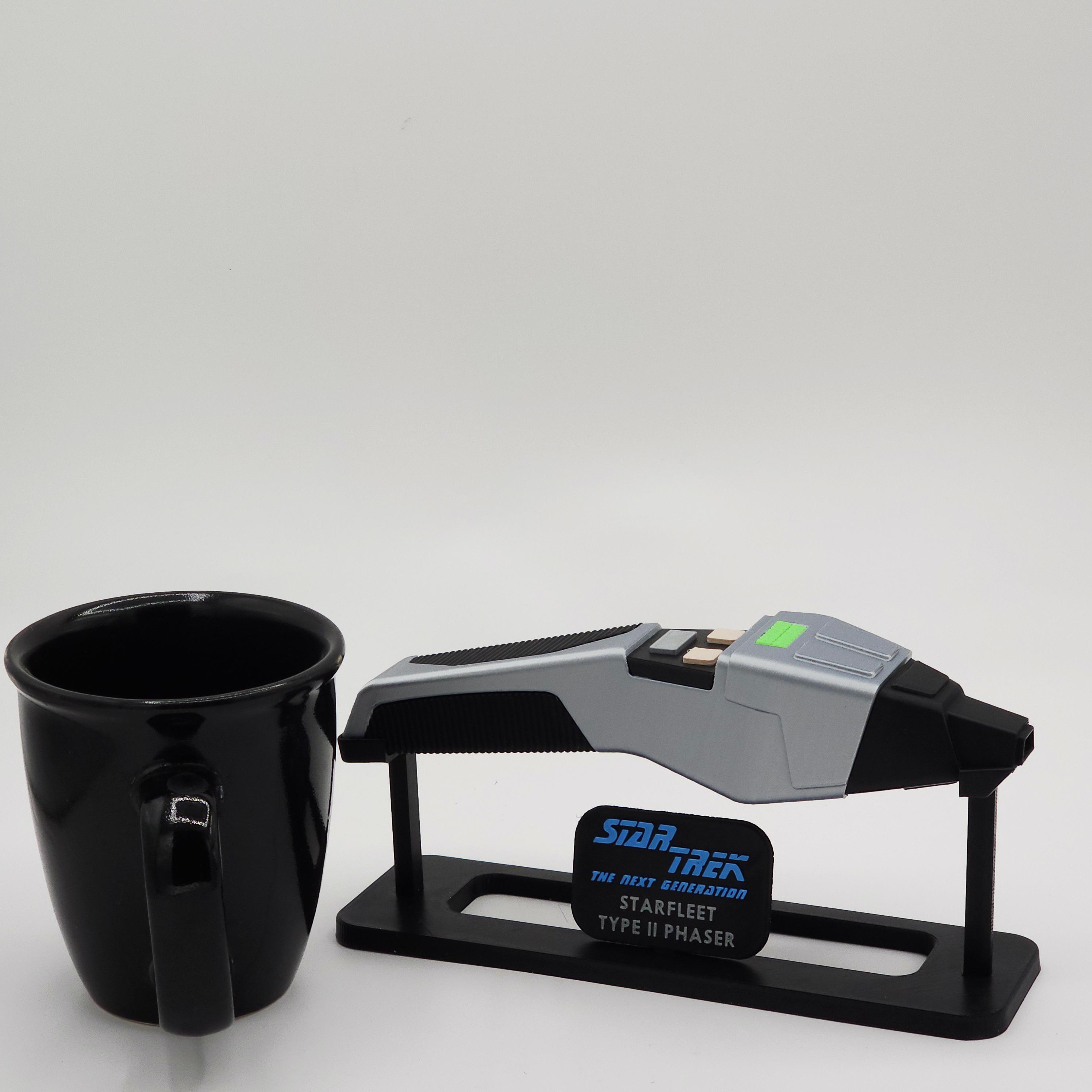 Cobrahead Type 2 Phaser Prop Replica | 3D Printed TNG Hand Phaser With ...