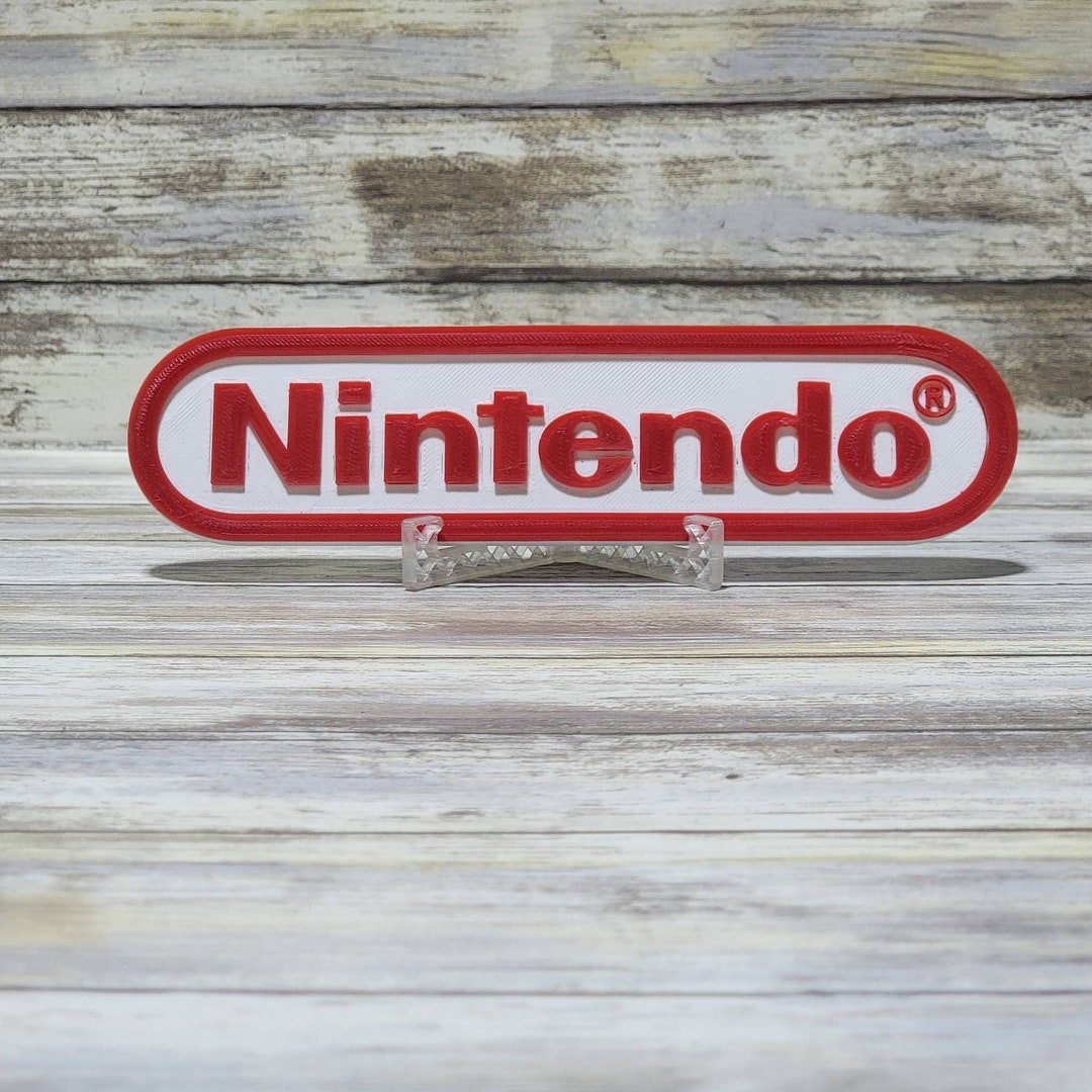 Nintendo Wall Plaque Gaming Wall Décor for Man Cave Office - Etsy