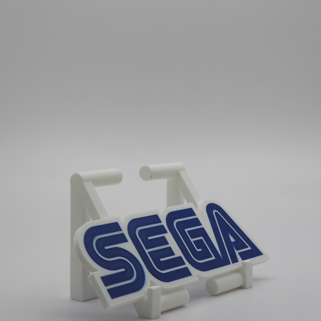 3d-printed SEGA Tribute - Retro Gaming's Iconic Emblem! - Etsy