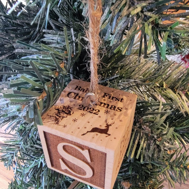 Christmas Blocks - Etsy