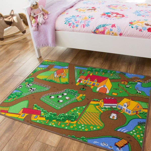Farm Play Mat - Etsy