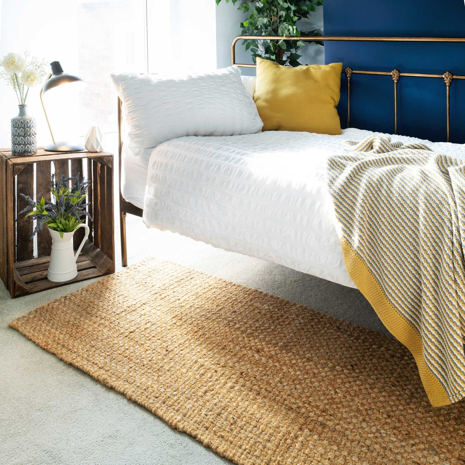 Natural Rustic Handwoven Jute Rug Large Sisal Seagrass Area - Etsy UK