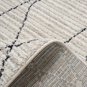 Beige Moroccan Berber Area Rug Greige Textured Trellis Living - Etsy