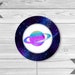 Alien Birthday Cupcake Toppers, Outer Space Printable 2 Inch Cupcake ...