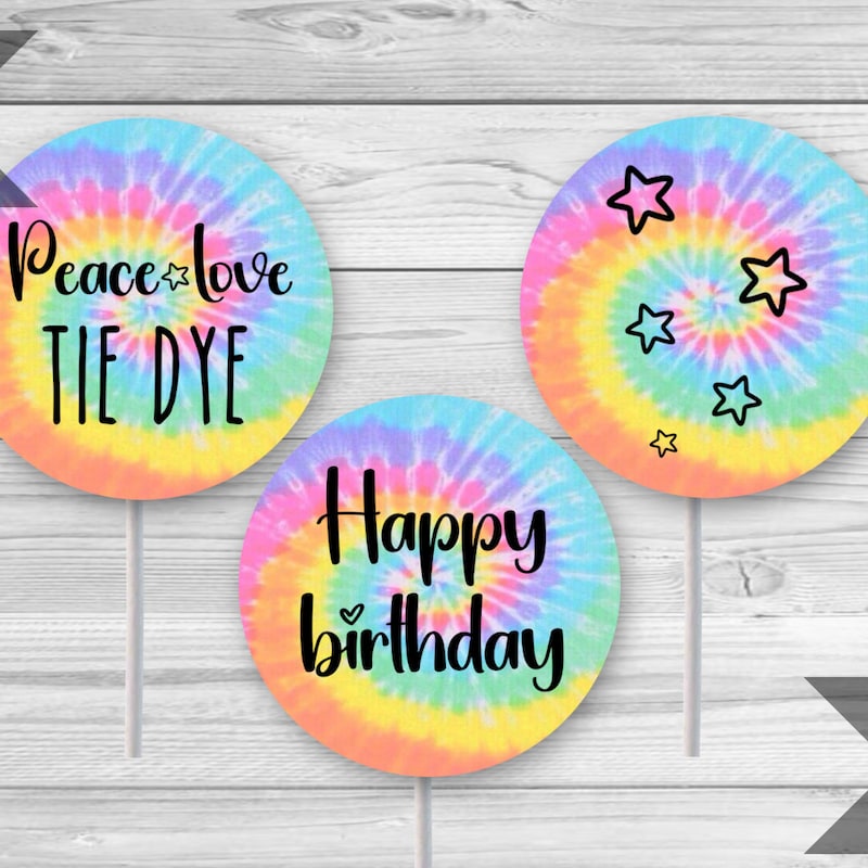 Tie Dye Birthday - Etsy