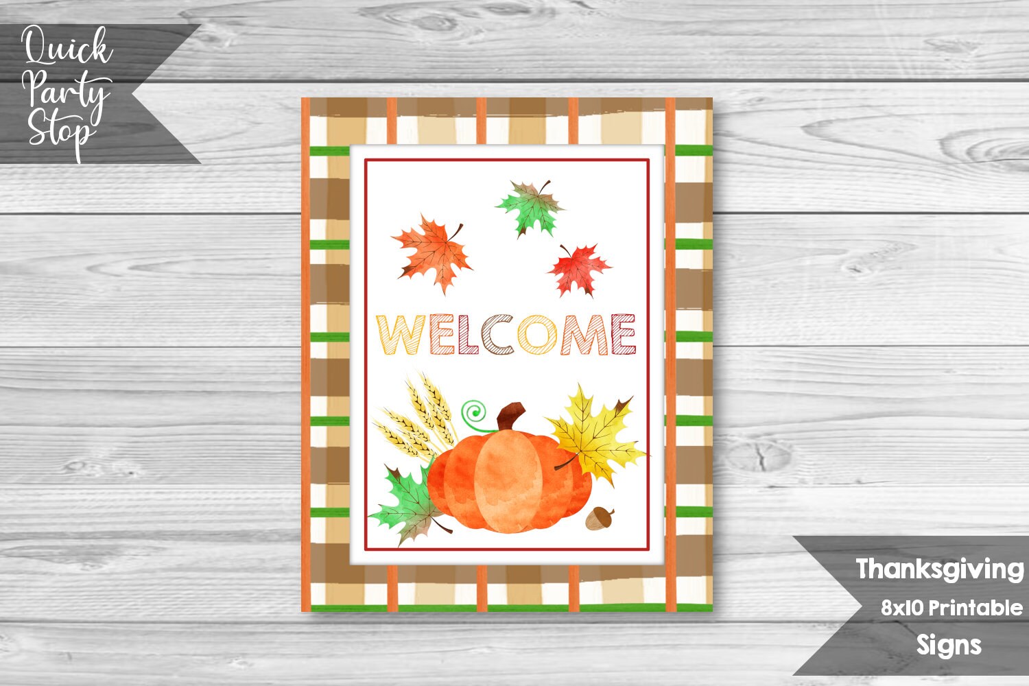 5 Thanksgiving Signs, Turkey Party Signs, Pie Bar Sign, Give Thanks ...