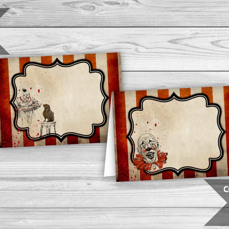 Carnival Food Labels - Etsy