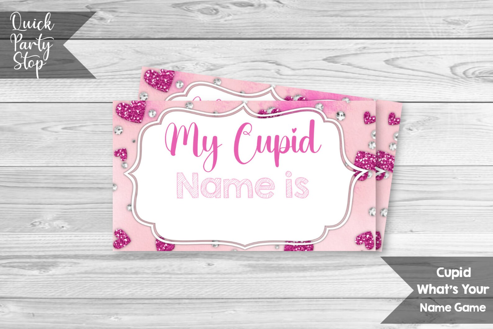 Cupid Name Game, What's Your Cupid Name, Valentine's Party Game ...