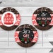 Ugly Sweater Cupcake Toppers, Printable 2 Inch Cupcake Toppers ...