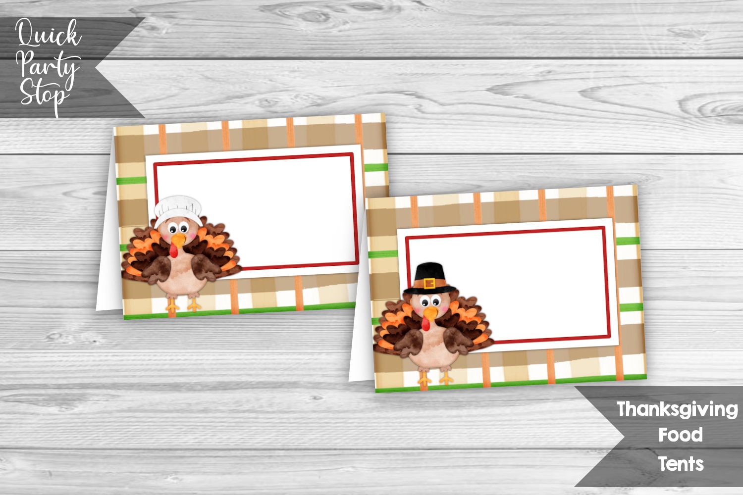 Thanksgiving Editable Food Tents, Turkey Food Labels, Harvest Party ...