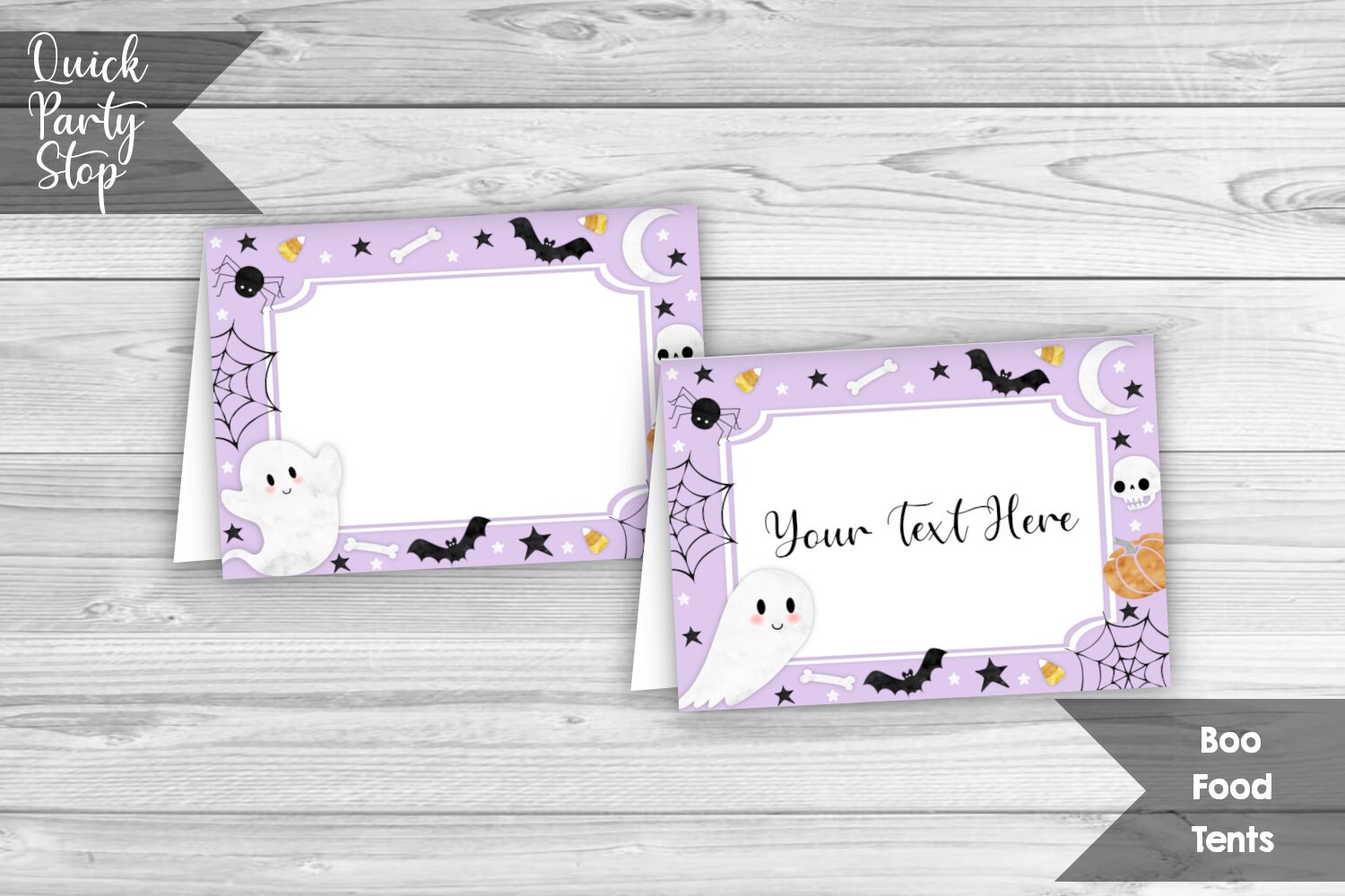 Little Boo Editable Food Tents, Halloween Food Labels, Ghost Baby ...