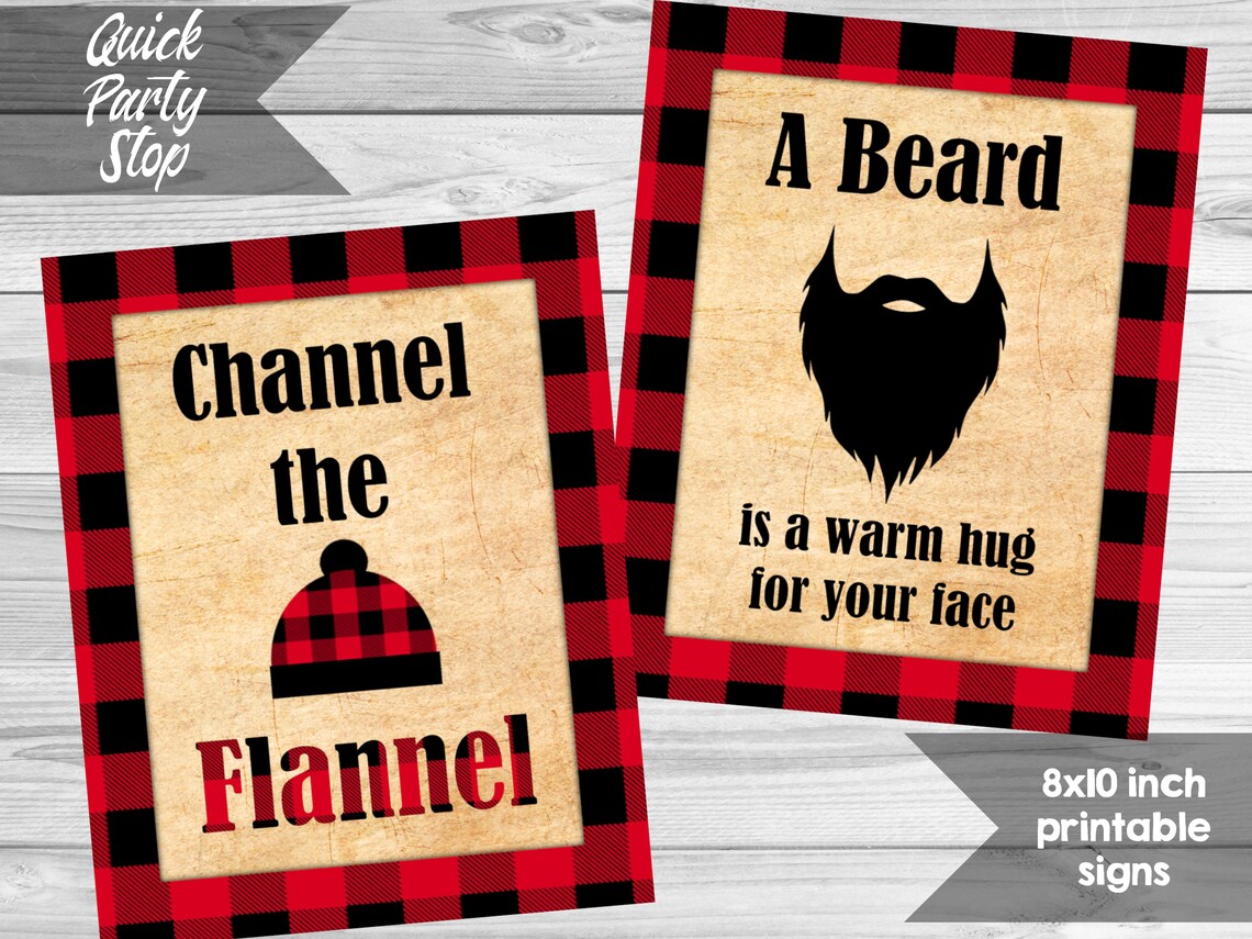 5 Lumberjack Signs, Lumberjack Decorations, Welcome Lumberjacks, Moose ...