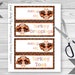 Thanksgiving Treat Toppers, Turkey Toes Goody Bag Topper, Turkey ...