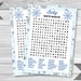 Snowflake Word Search Game Winter Party Printable Game Sheet - Etsy