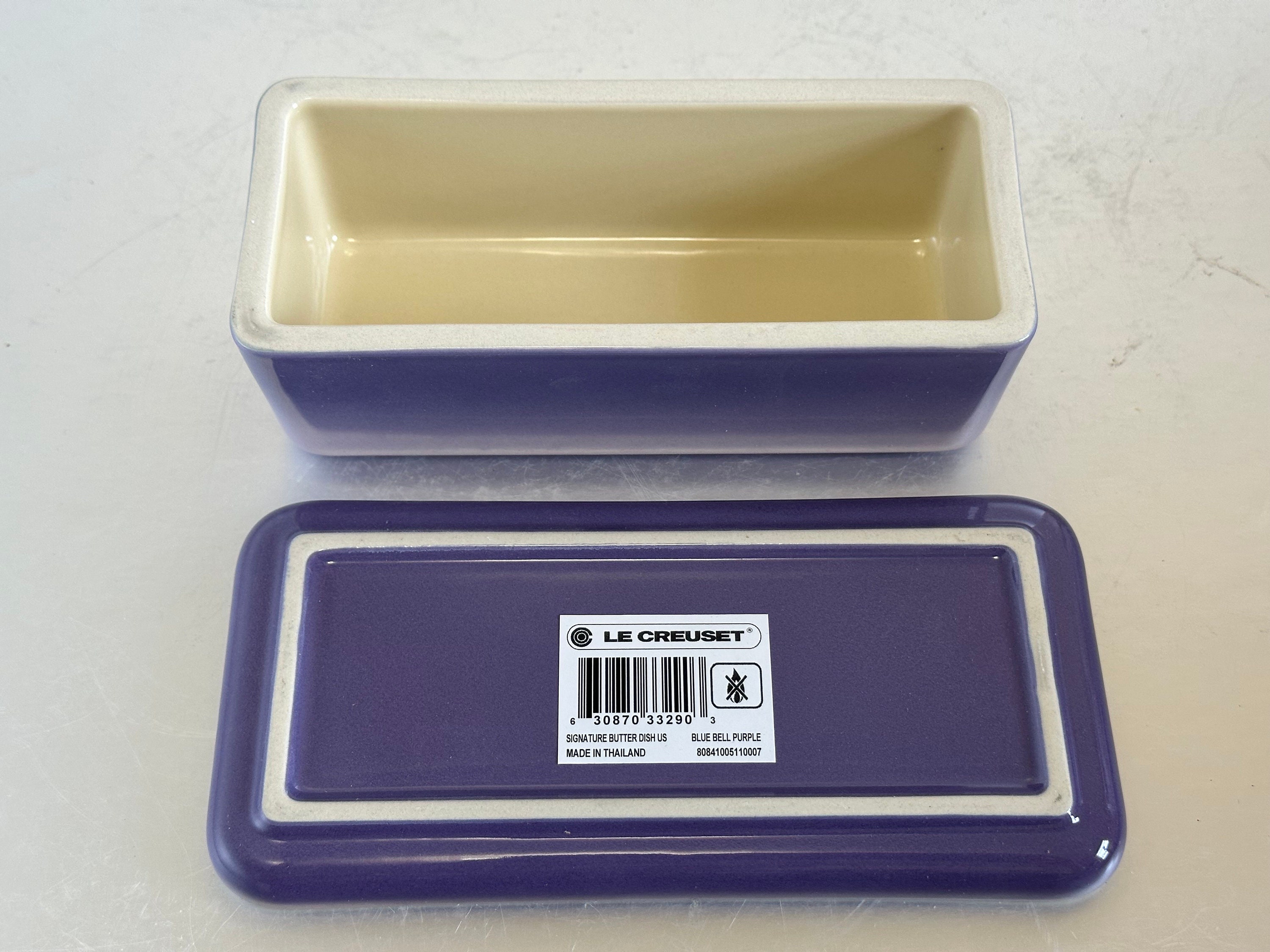 Le Creuset Butter Dish Art Deco Heritage Edition Provence Blue - Etsy