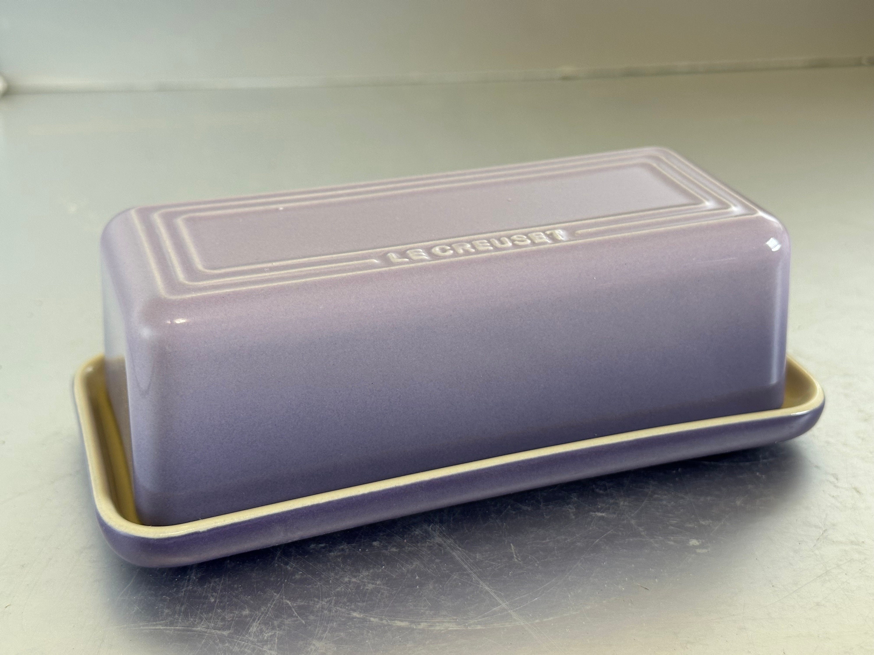 Le Creuset Butter Dish Art Deco Heritage Edition Provence Blue - Etsy