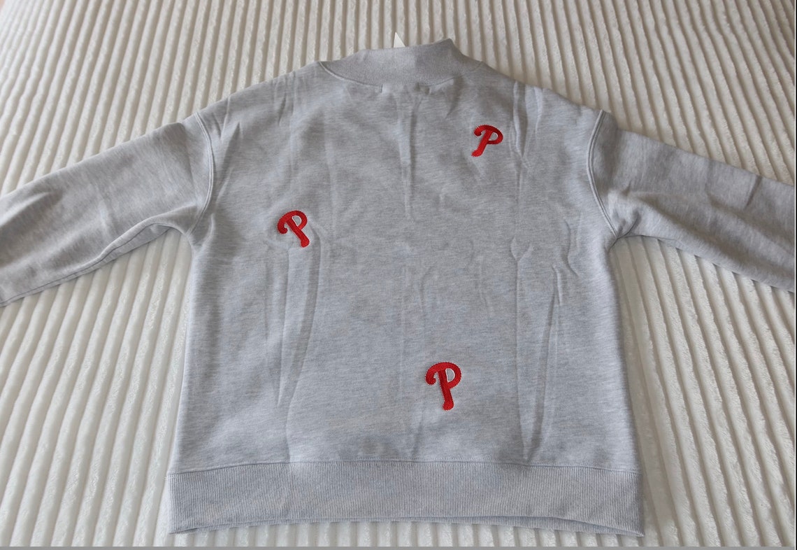 Embroidered Custom Sports Logo Sweatshirt - Etsy