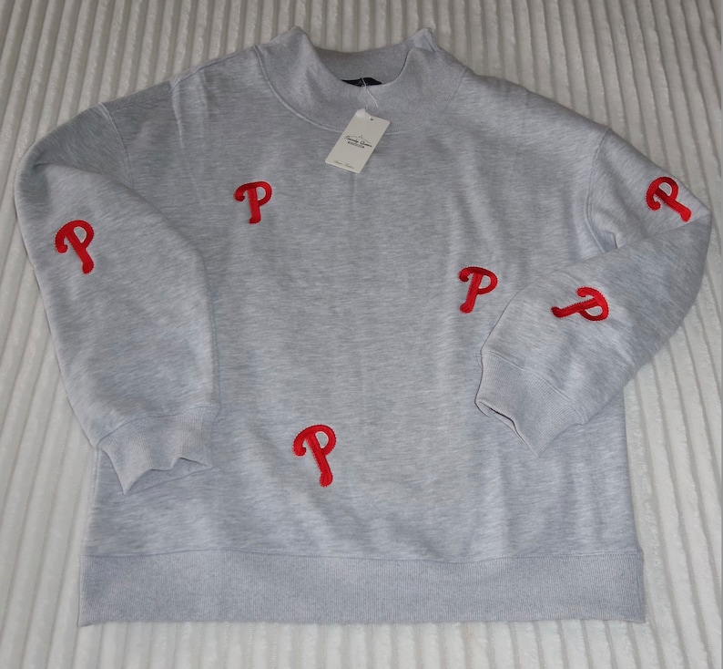Embroidered Custom Sports Logo Sweatshirt - Etsy