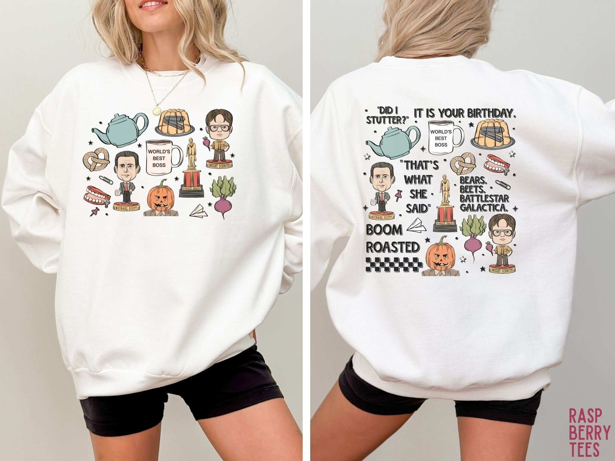 Funny Workplace Comedy Sweatshirt, Retro Office Humor Crewneck, Quirky ...