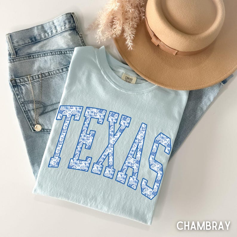 Comfort Colors® Texas Shirt, Texas Bluebonnet Shirt, Floral Texas Tee ...