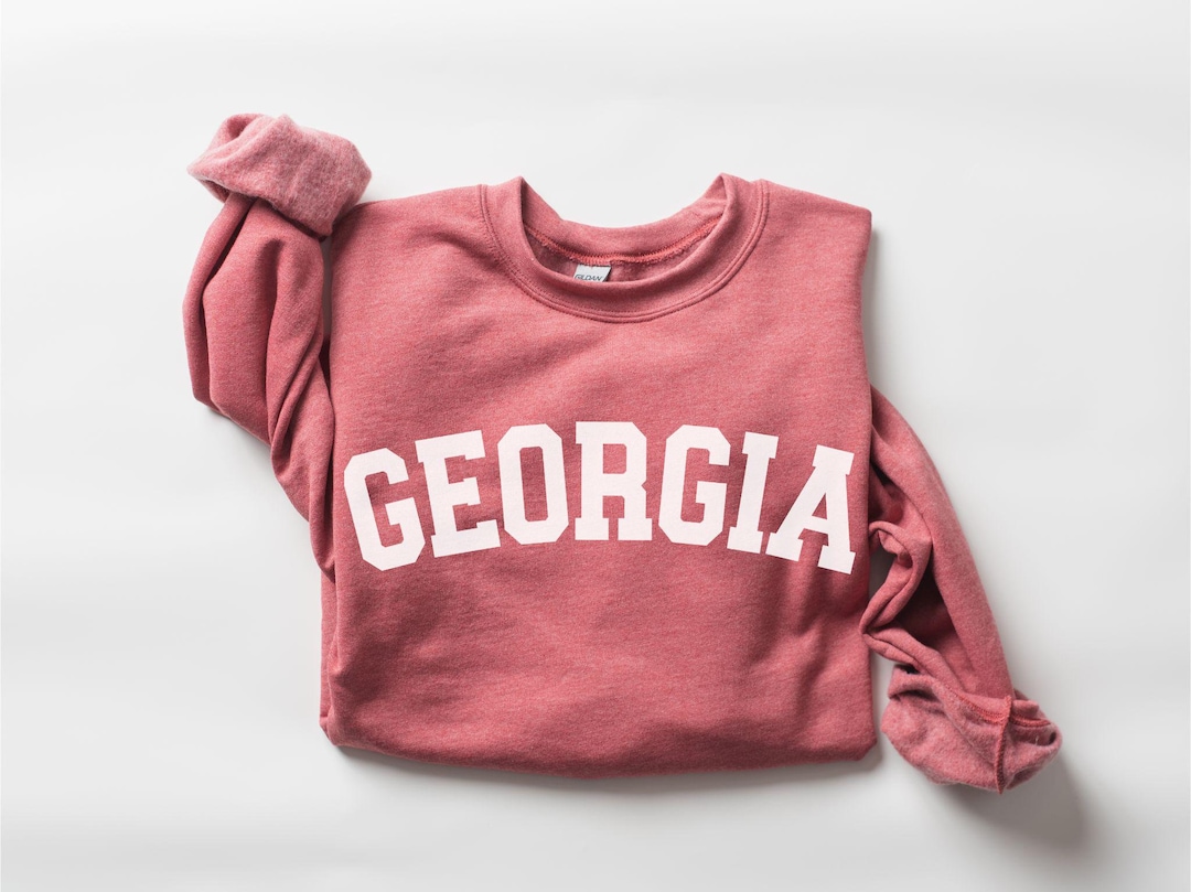 Georgia Sweatshirt, Georgia Sweater, Vintage Georgia Shirt, Georgia ...