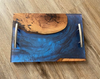 Epoxy River Serving Tray - Etsy