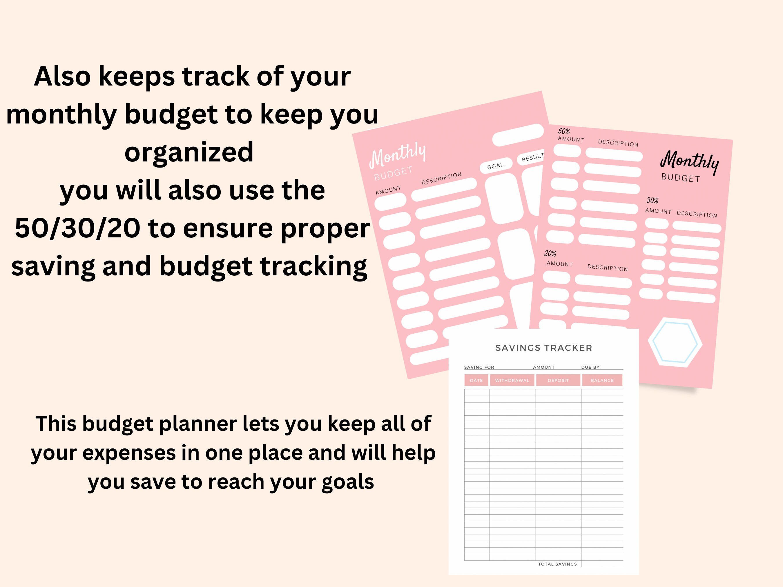 Digital Budget Planner, Monthly Budget Planner, Goodnotes Planner ...