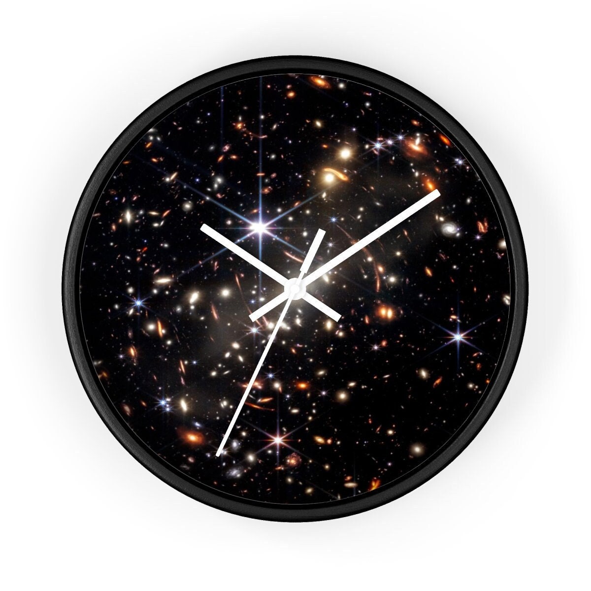 Webb's First Deep Field Black Wall Clock James Webb - Etsy