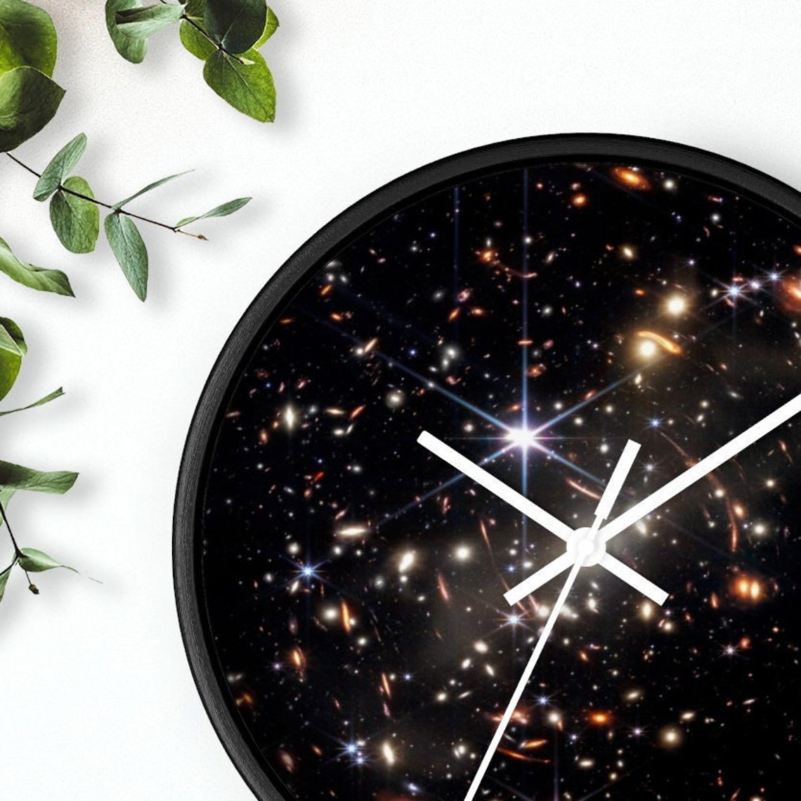 Webb's First Deep Field Black Wall Clock James Webb - Etsy