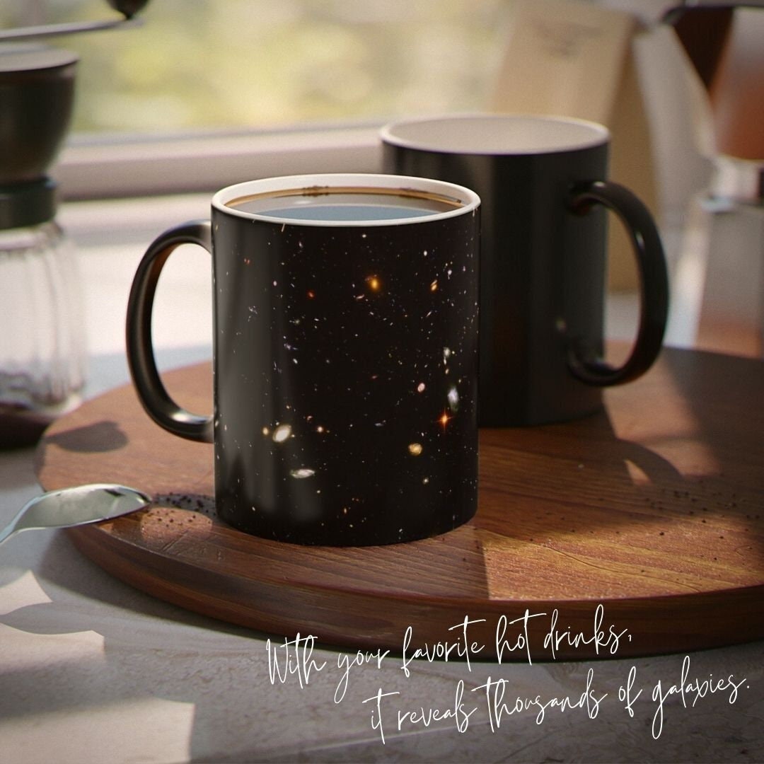 Galaxy Magic Mug With Hubble Ultra Deep Field Discovery by NASA | Gift ...