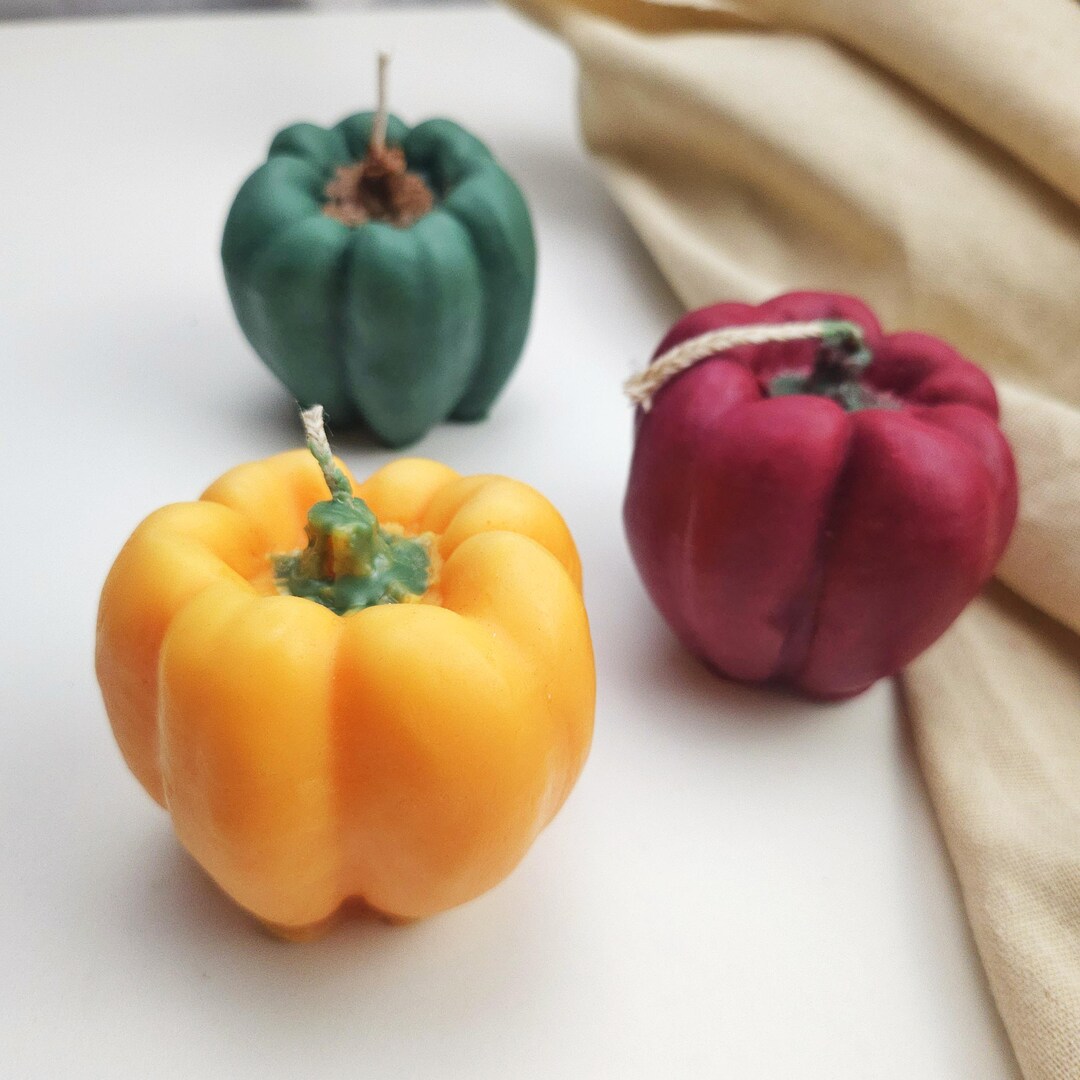 Bell Pepper Candle｜scented Candle ｜vegetable Candle | Funny Candle ...