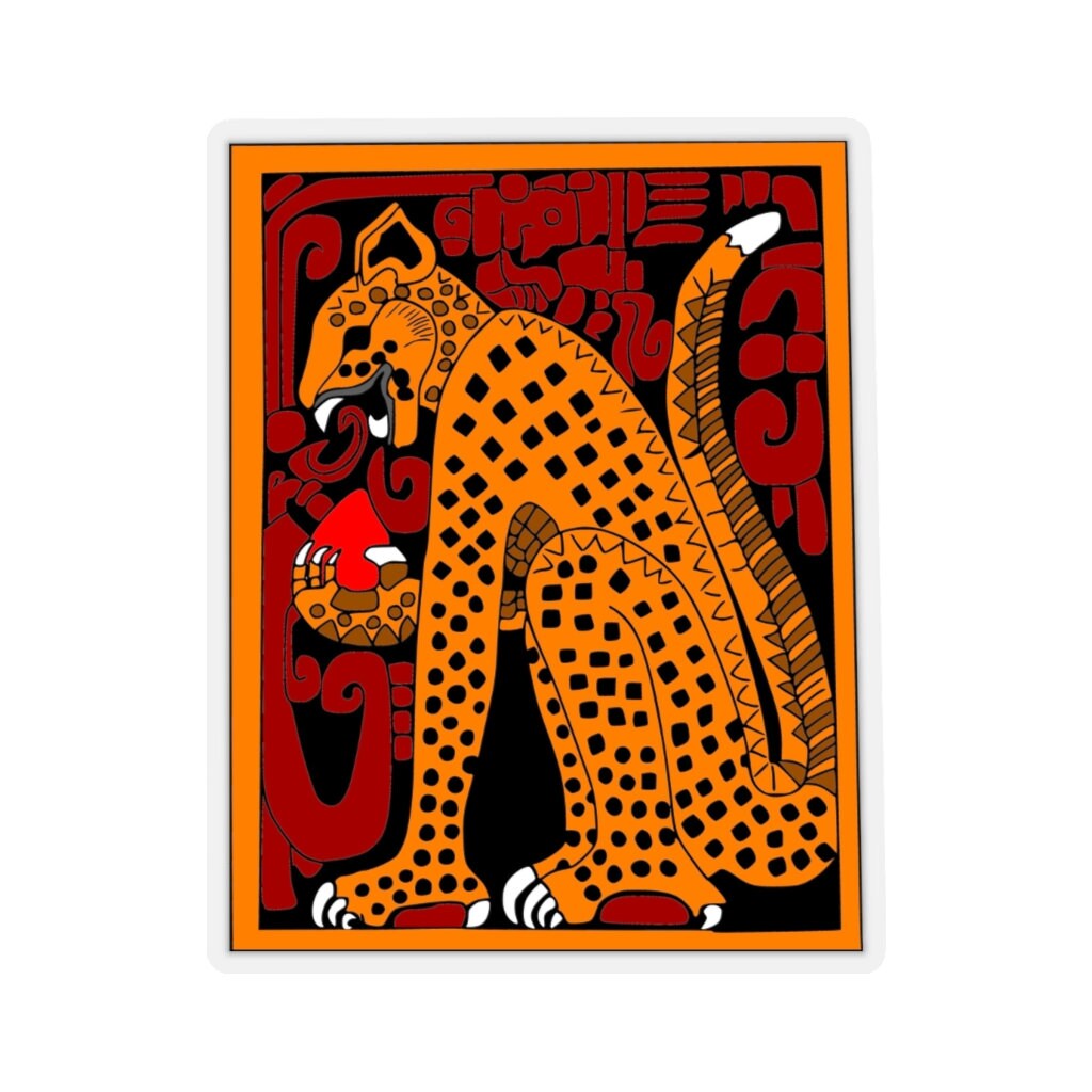 Mayan Jaguar Glyph
