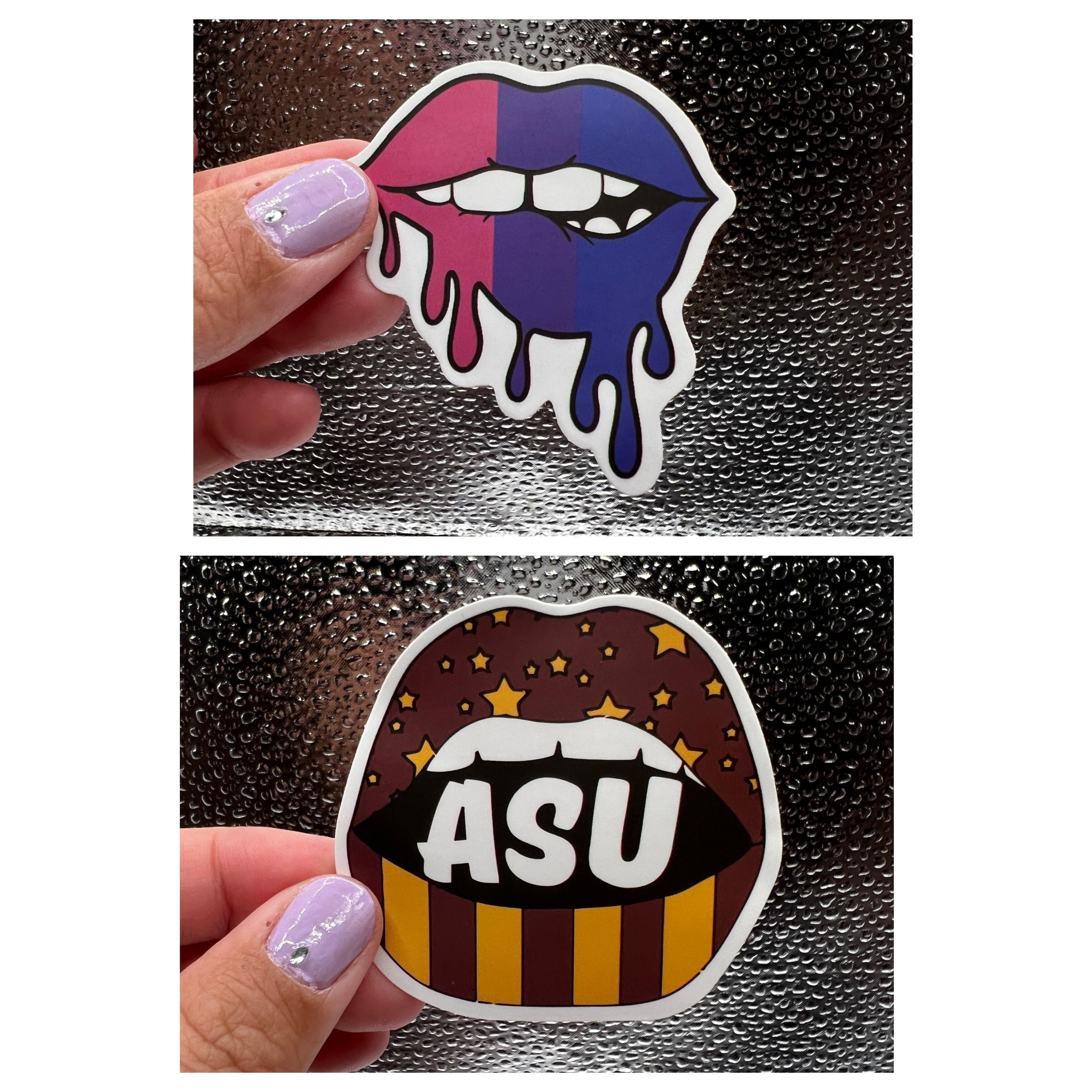 Lips Stickers, Mouth Stickers, Sticker Decals - Etsy