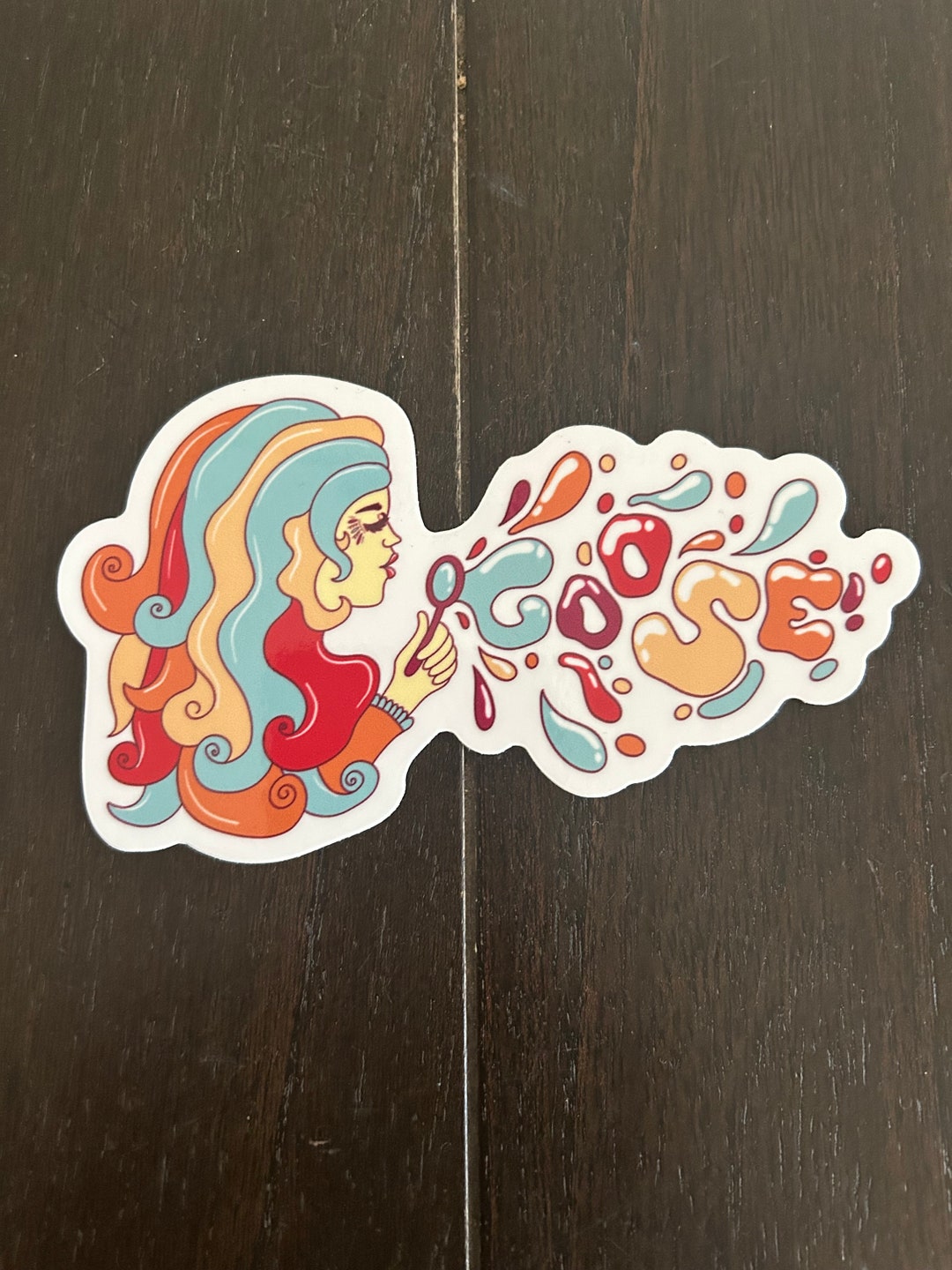 Goose Band Inspired "forever Blowing Bubbles" - 4" Adhesive Sticker - Etsy