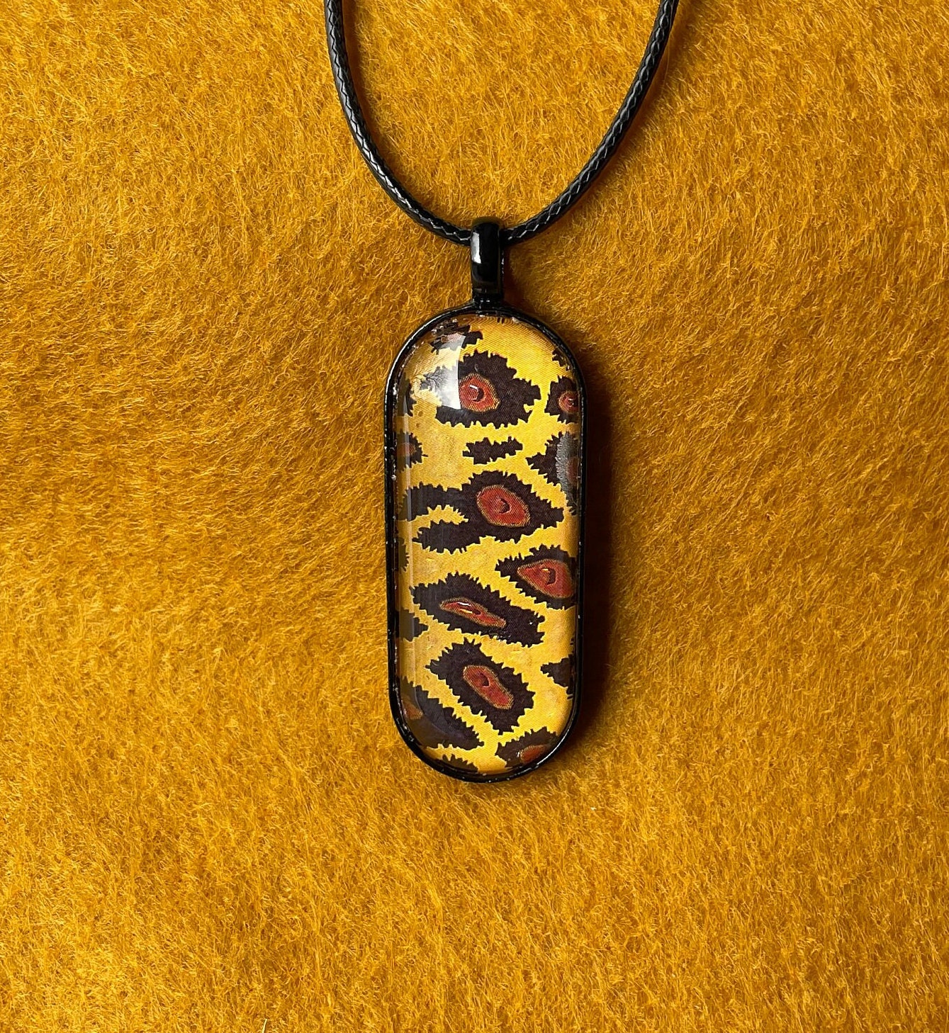 Animal Print Pendant, Image Art Pendant, Pendant Necklace, Image Art ...